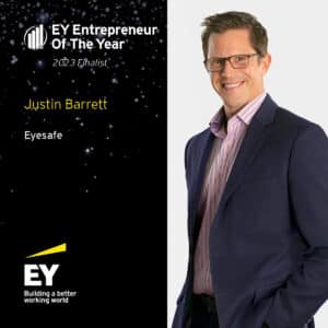 Justin Barrett Ernst & Young Entrepreneur Of The Year Finalist