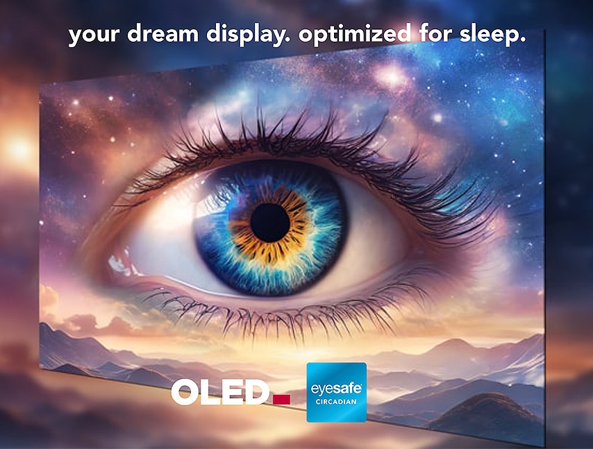 OLED Eyesafe TV by LG Display is designed for eye comfort